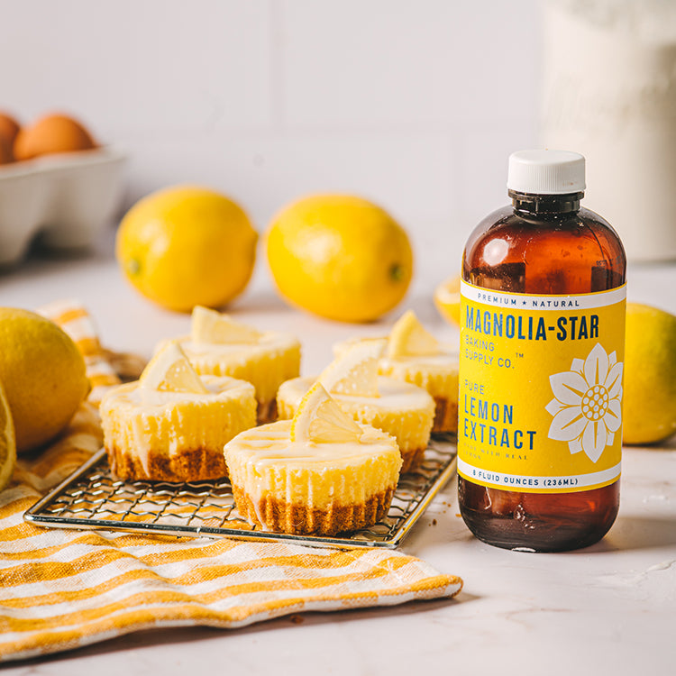 Lemon Mini Cheesecakes – Magnolia Star