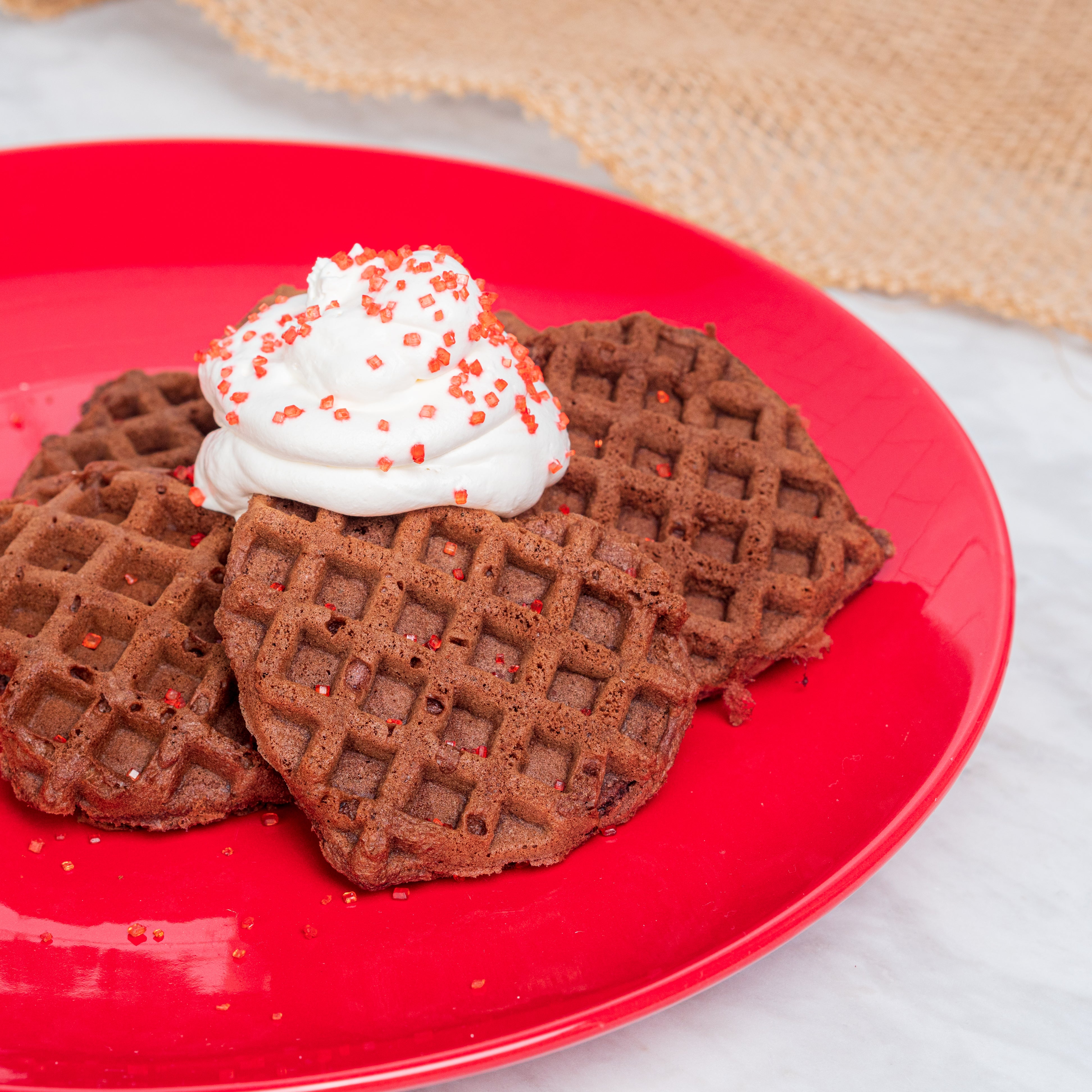 Chocolate Cake Waffles – Magnolia Star